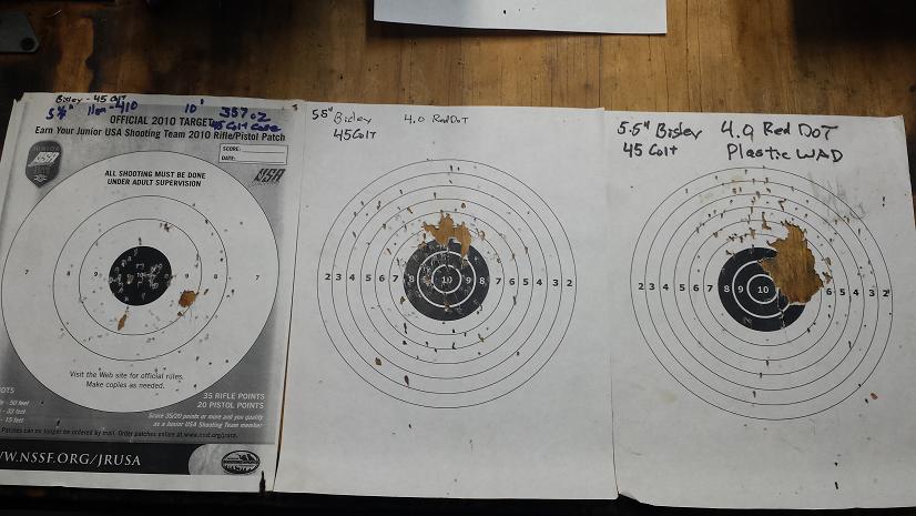 5/8 oz Birdshot, and 000 BuckShot, loads for the 45 Colt and | Single ...