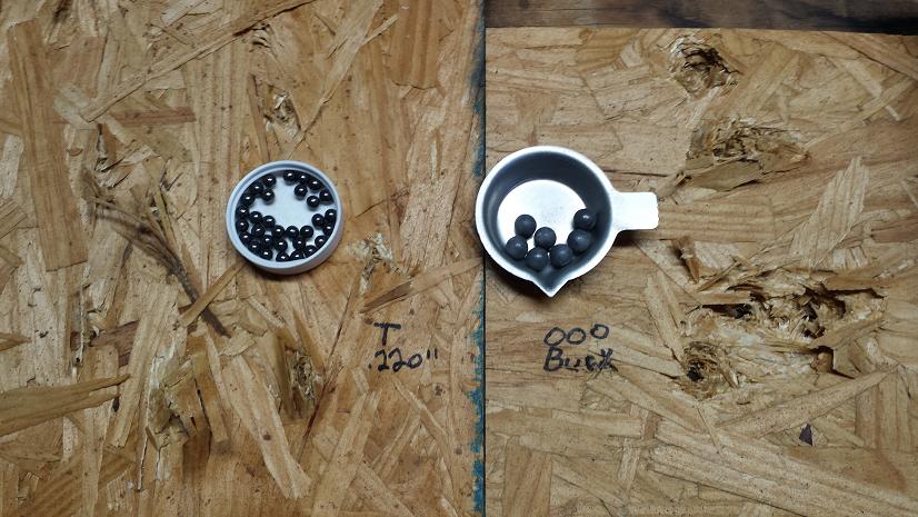 5/8 oz Birdshot, and 000 BuckShot, loads for the 45 Colt and | Single ...