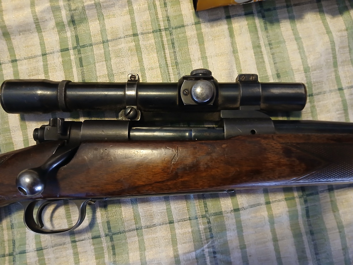 Brought Dad's pre64 Win mod 70 30-06 home | Single-Actions
